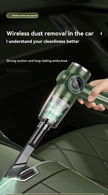 Mini Cordless Car Vacuum Cleaner – Powerful Handheld & Portable Cleaner ...