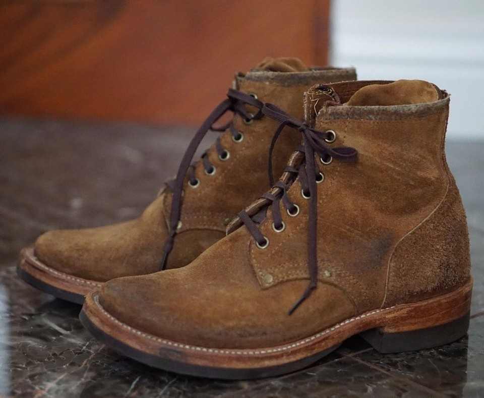 US WW2 SERVICE SHOES SHOE STRINGS LACES 40 INCHS BROWN ORIGINAL TYPE 1 ...