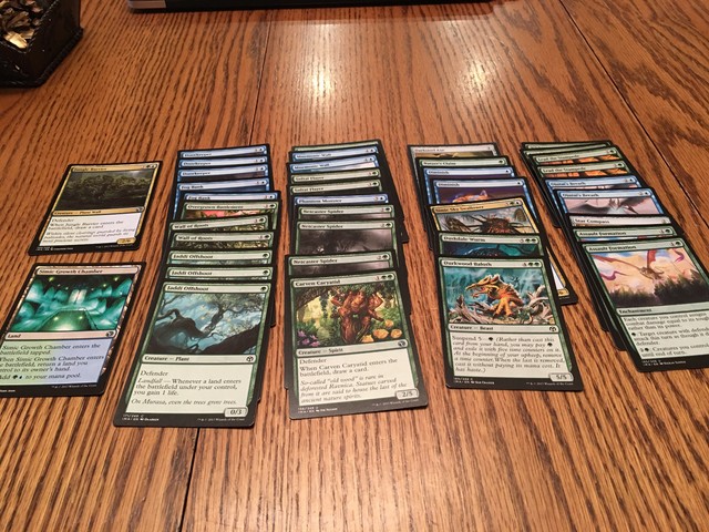 Blue Green Defender 60 card deck Modern MTG Magic the Gathering | eBay