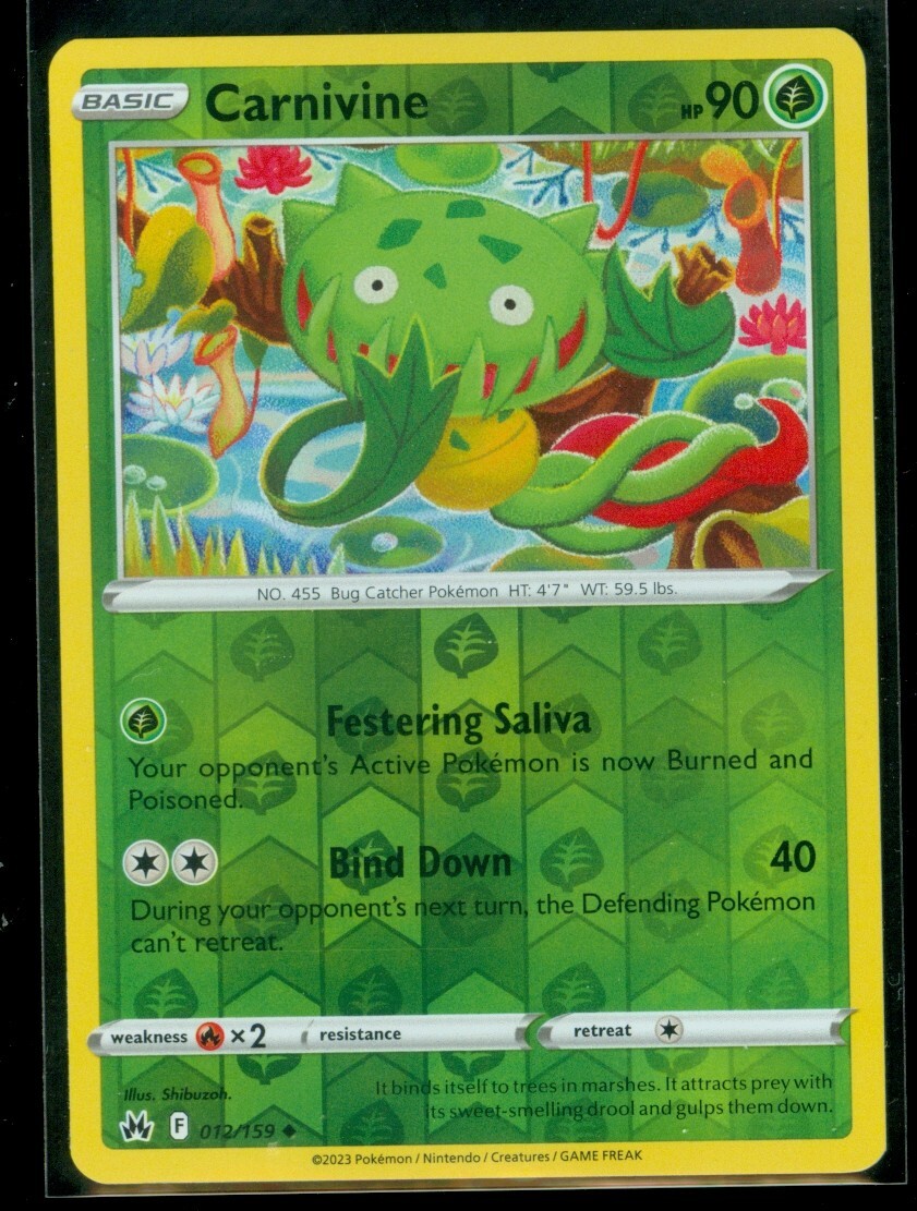 Pokemon Carnivine