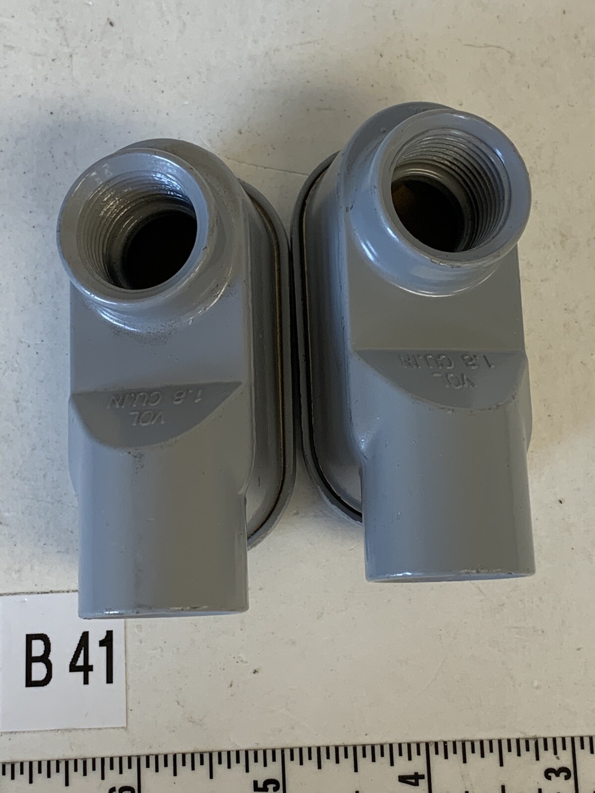 GENERIC PVC CONDUIT BODY E121488 1/2" SLB USED(Lot Of 2) FAST SHIPPING ...
