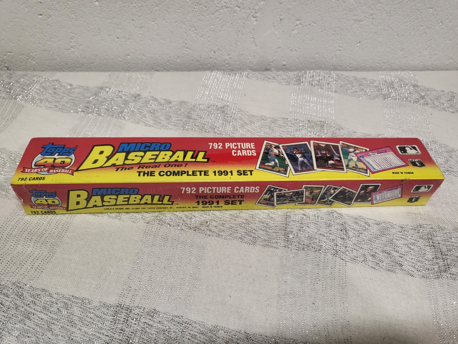 Factory Sealed 1991 Topps Micro Baseball Complete Set Of 792 Cards | eBay