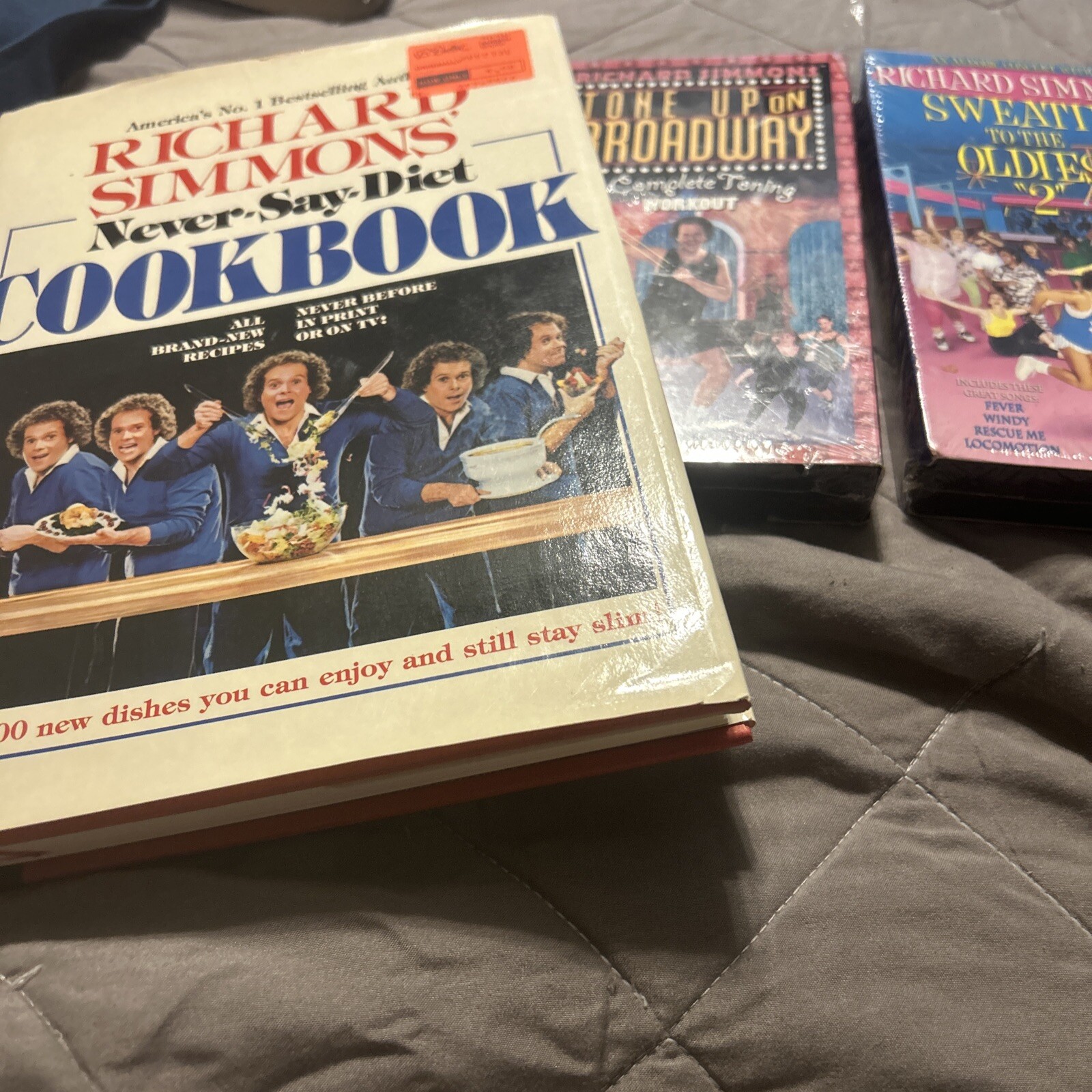 Richard Simmons Cookbook And 2 Sealed VHS Lot | eBay
