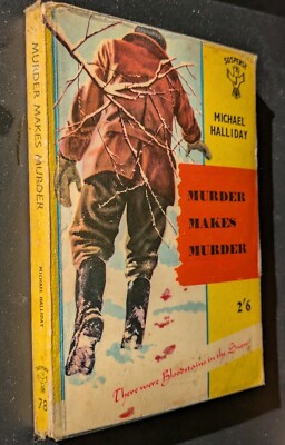Michael Halliday (John Creasey) MURDER MAKES MURDER Jay Books 1959 #78 ...