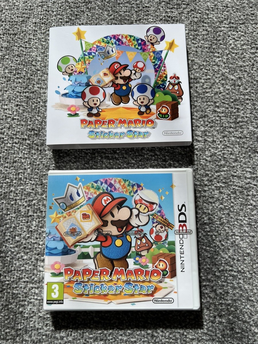 Paper Mario Sticker Star Nintendo Selects Paper Mario Sticker Star