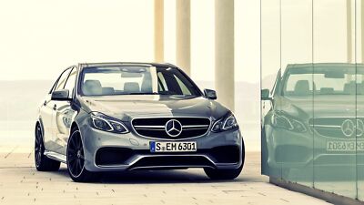 Cars vehicles mercedes benz mercedes e63 amg automobile Desk Mat ...