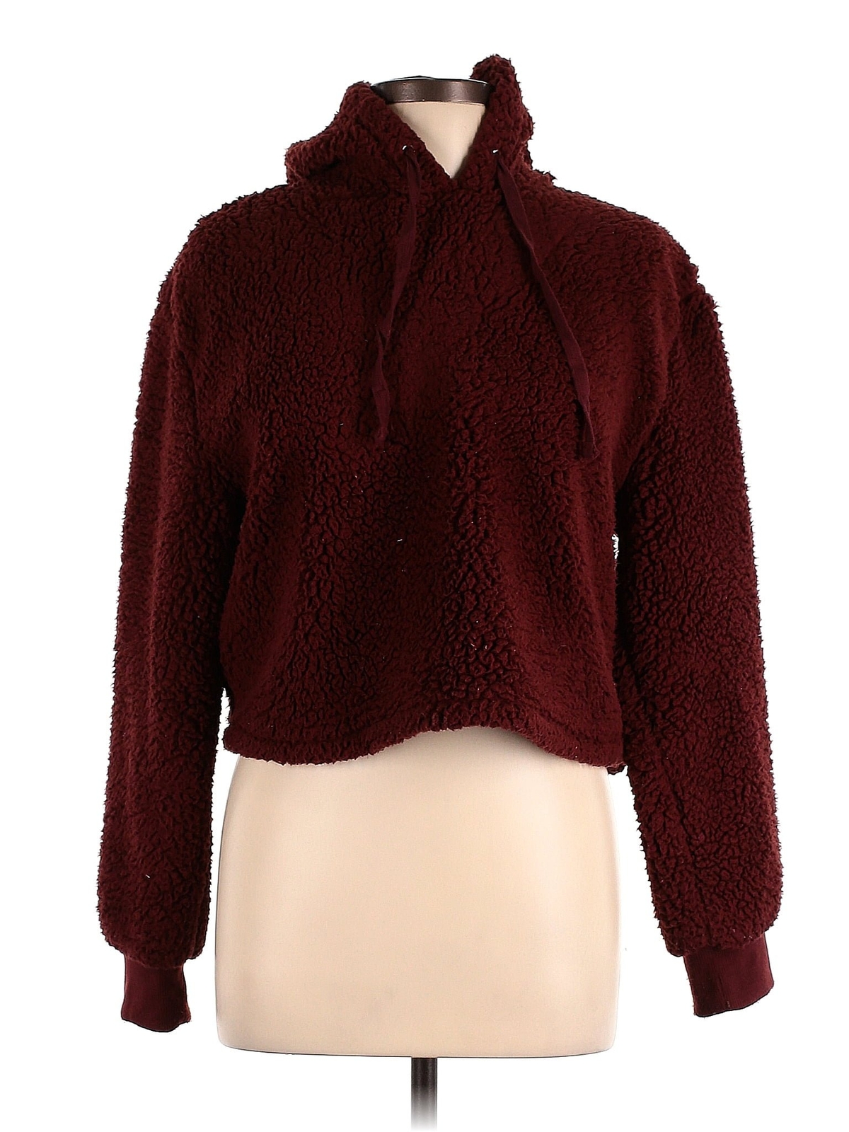 Colsie Women Red Pullover Hoodie L | eBay