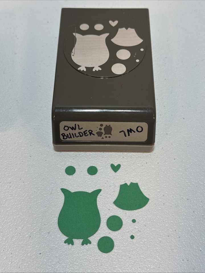Stampin' Up! 2 1/2 inch Paper Punch Lot of 3 Fox Owl Bird Lot PP#15 | eBay