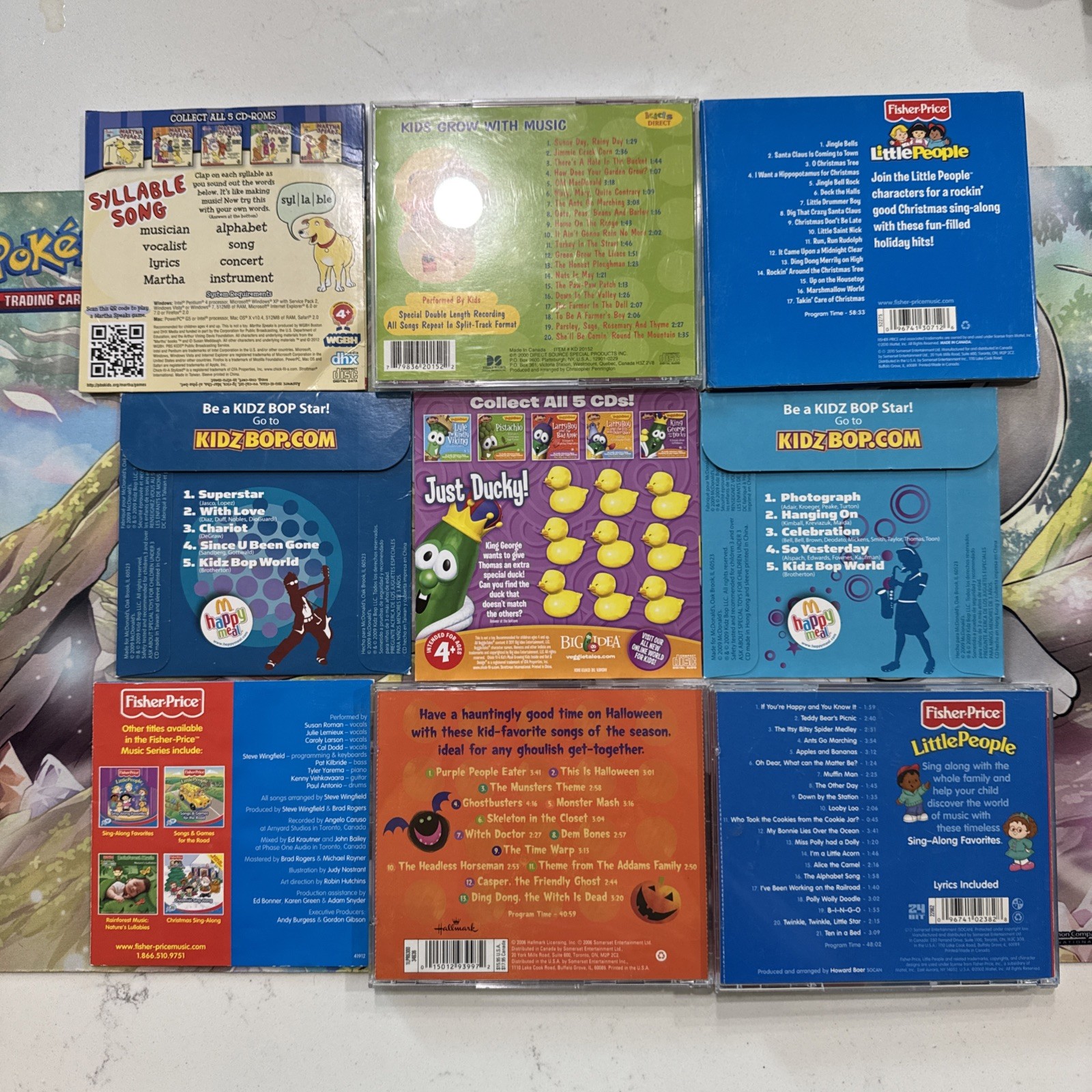 lot of CDs for Children Kids Music CDs, Kidz bop, little people, Veggie ...