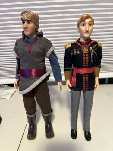 Lot Of 2 Disney 12" Frozen Figures - King Agnarr & Kristoff | eBay