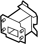 Nissan/INFINITI 62211-3JA0A Bumper Impact Bar Bracket | eBay