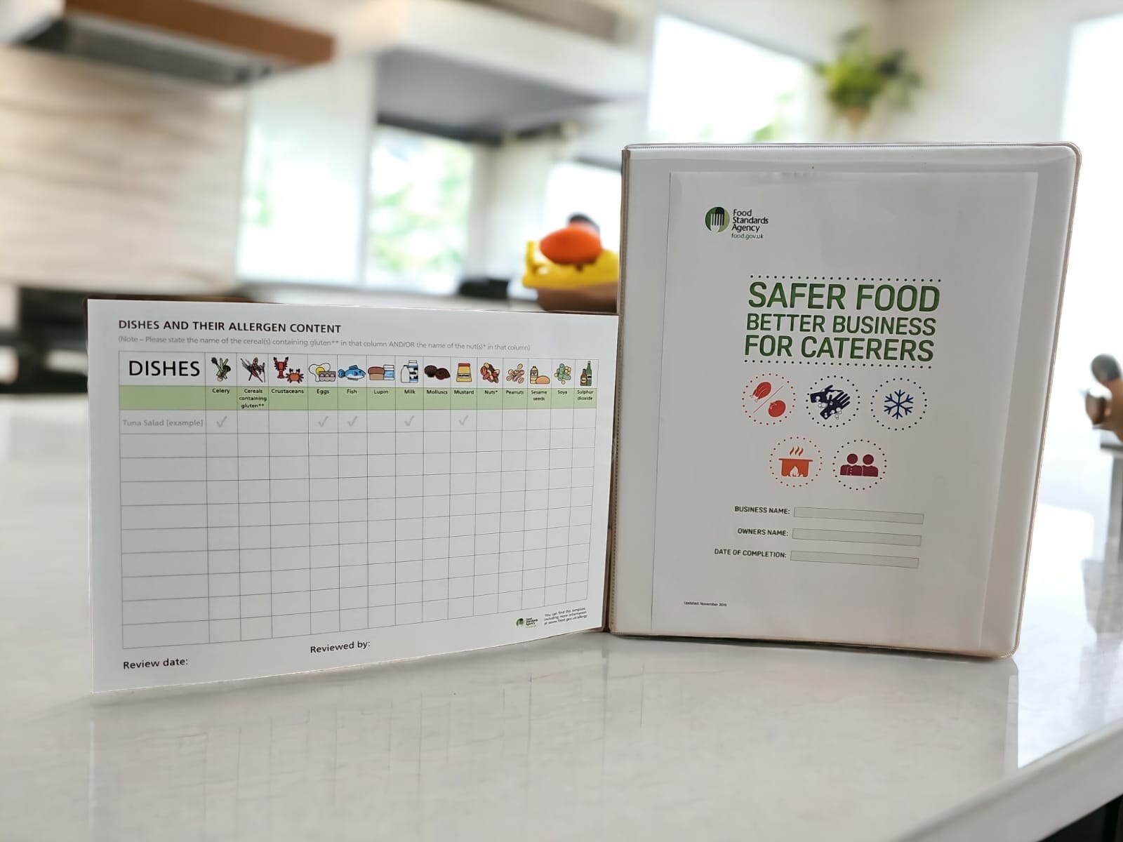 Safer Food Better Business Caterers 2025 SFBB & 12 Month Diary + Temp ...