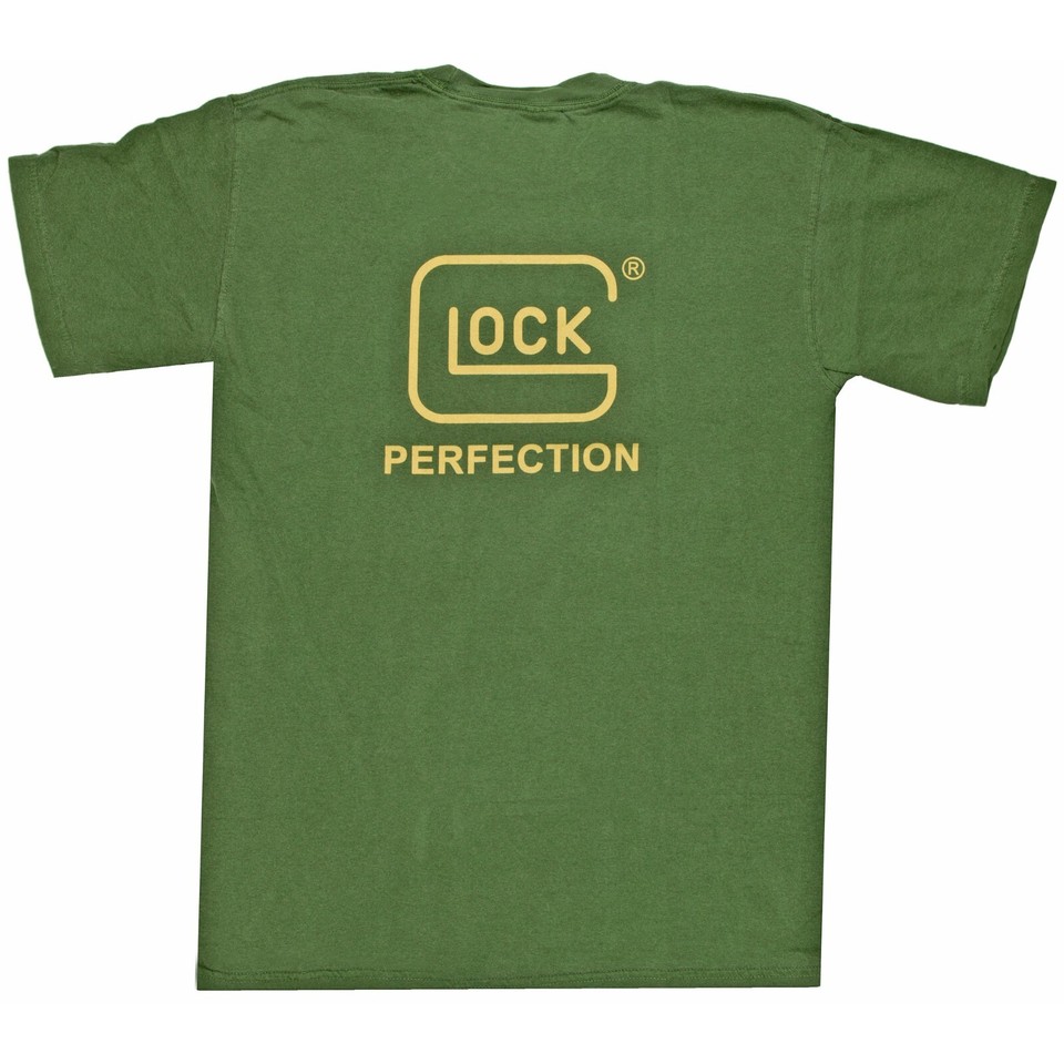 Glock Perfection T-Shirt - Olive Drab Official Glock Shirt AA75152 Free ...