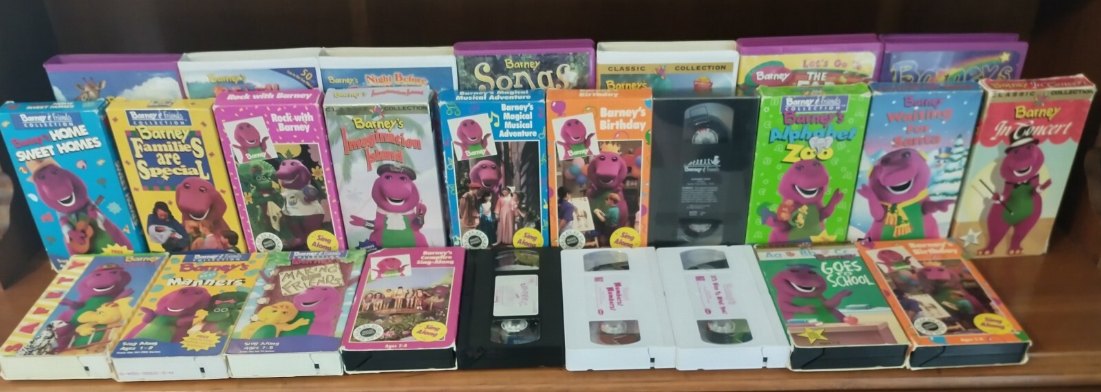 26 Barney VHS Lot - Pre-Owned- Good | Grelly USA