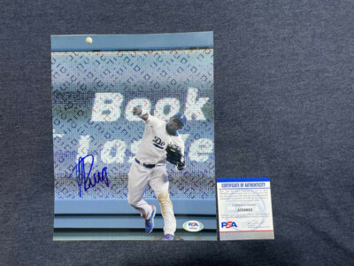 YASIEL PUIG Autographed Autograph Auto Hand Signed 8X10 Photo PSA/DNA ...