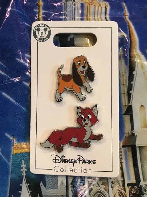 Disney Fox And The Hound Two Pin Set 2 Pins New OE Pin In Hand | eBay