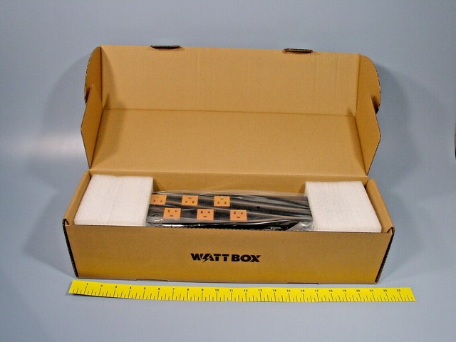 WattBox Wb-400-8 8 Outlet Rack Mountable Power Strip O/p 1440w for sale ...
