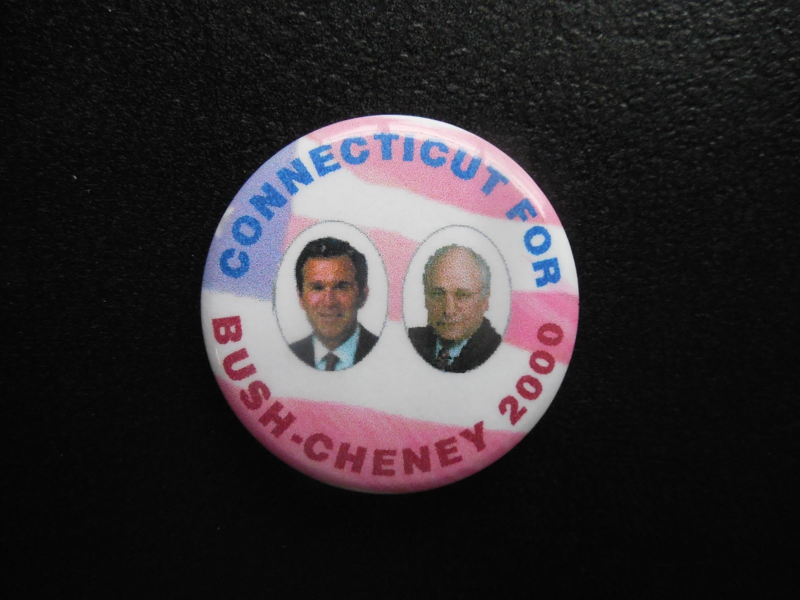 Connecticut George Bush Presidential Pin Back Campaign Button 2000 ...