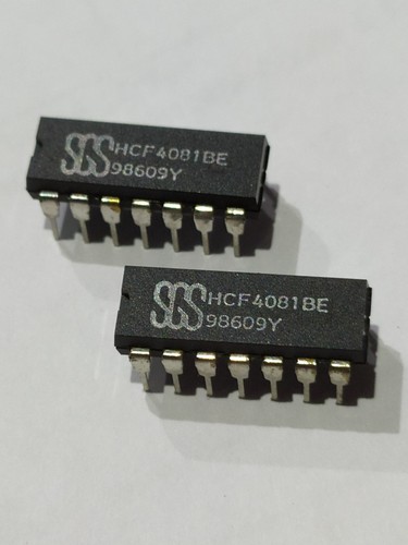 HCF4081BE Circuit intégré HCF 4081 BE Lot 2 Pcs IC42 | eBay
