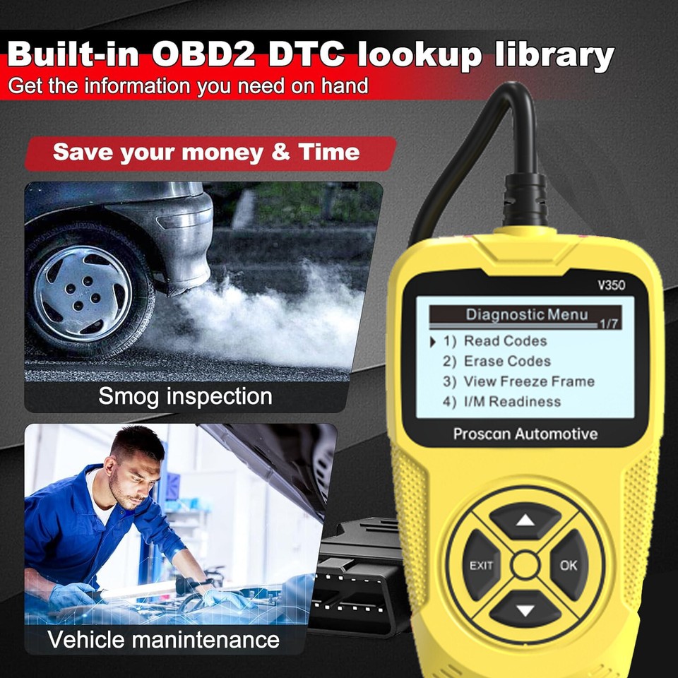 For Peugeot Boxer OBD2 Car Engine Fault Code Reader Diagnostic Scanner ...