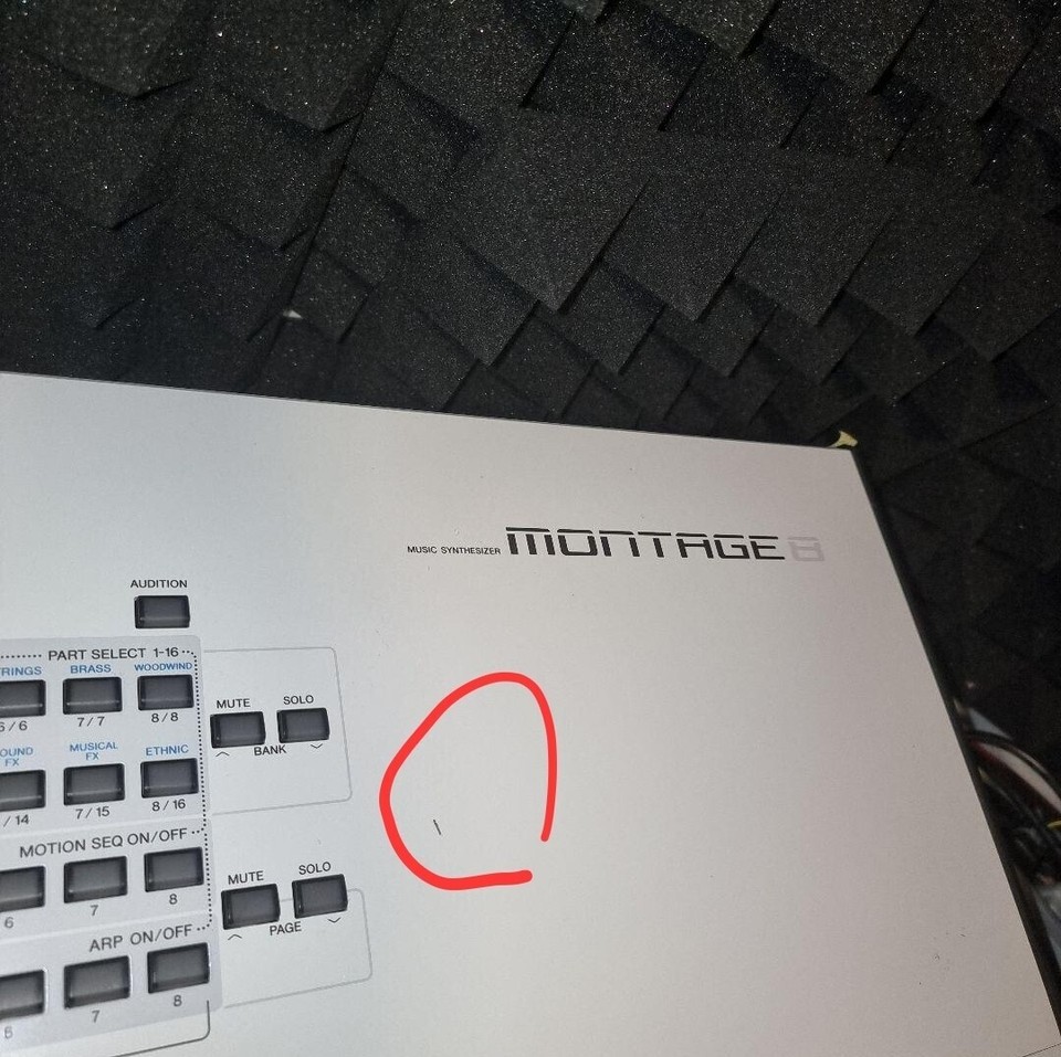 YAMAHA Montage8 WH White Synthesizer 889025147675 | eBay