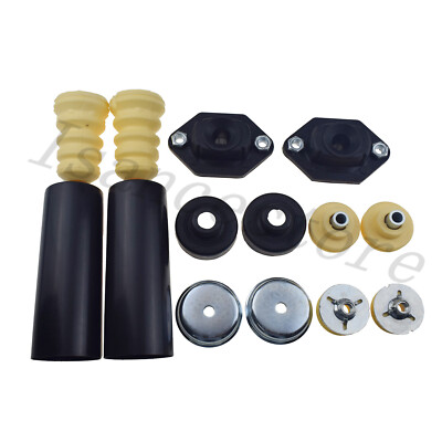 Rear Upper Lower Shock Mounts Grommets & Bump Stops Kit For BMW E90 E92 ...