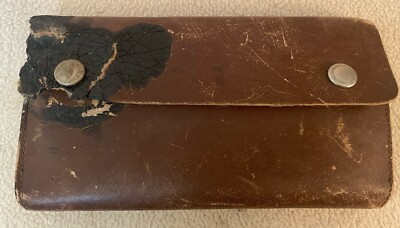Vintage Leather Fly Wallet ~ Fly Book Fly Fishing includes FLIES ~ Sold ...