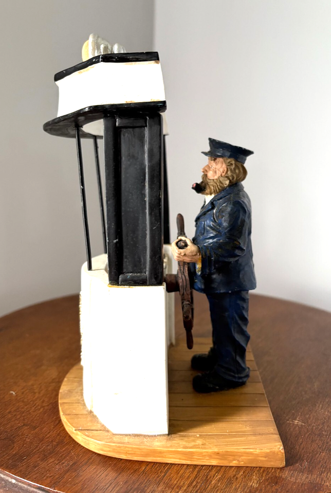 Nautical Sailor Statue Figure - Old Salts Navy Steering Ship 1997 | eBay