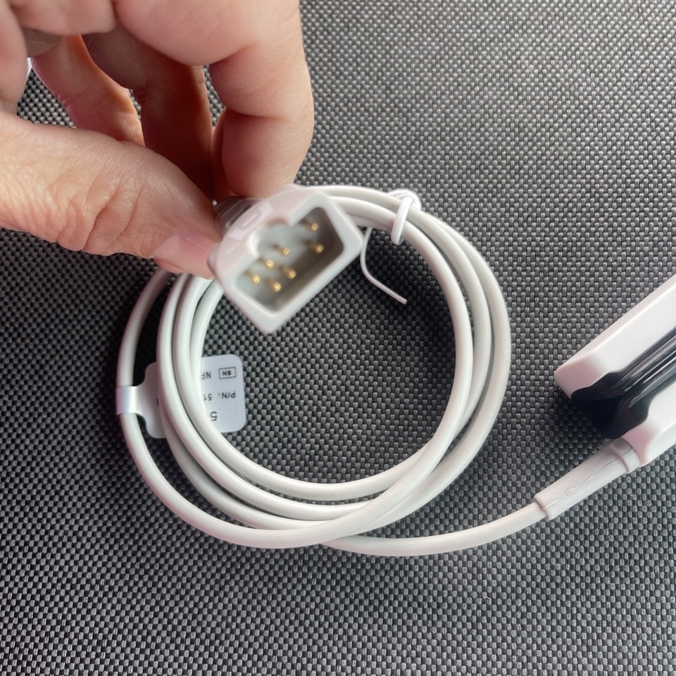 Mindray 512F-30-28263 Probe Finger Clip Reusable SpO2 Sensor Adult NEW ...