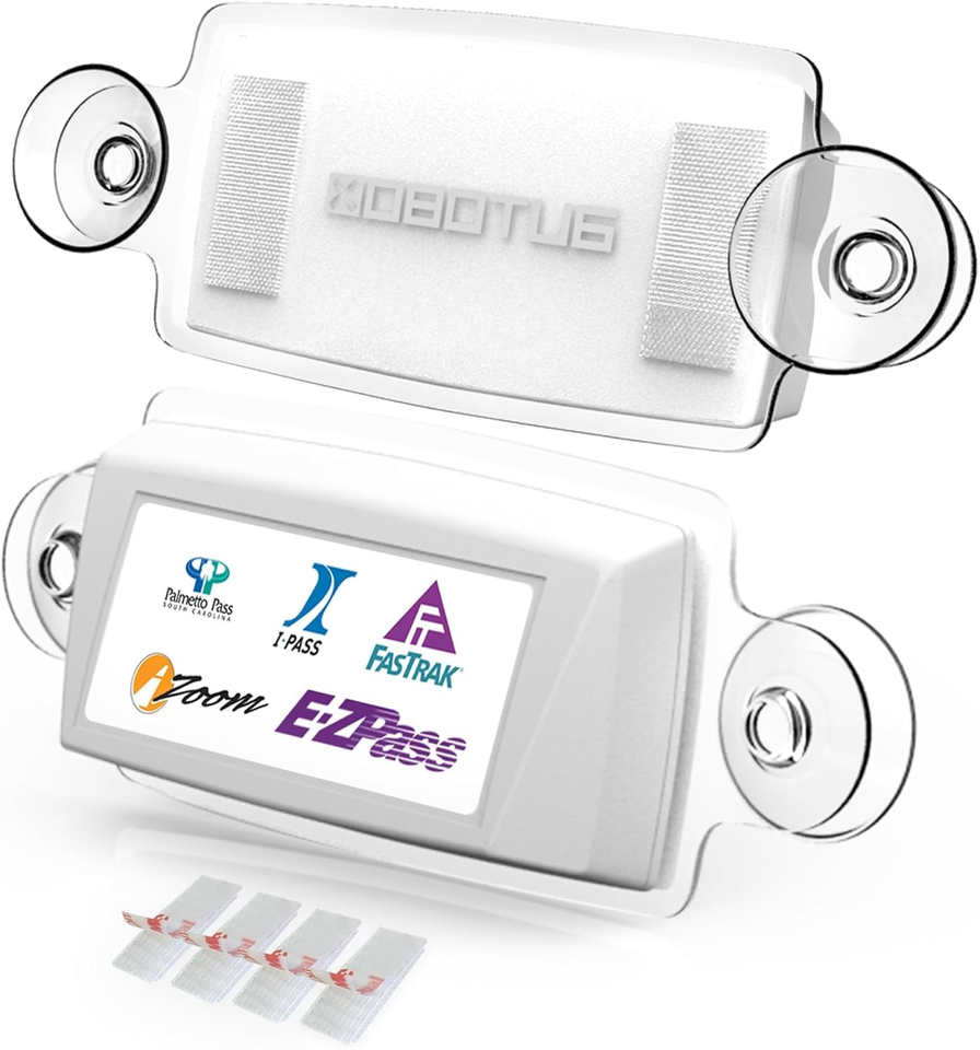 EZ Pass Holder for Most US States - UV Protective, Easy to Install and ...