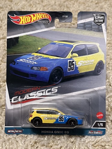 1/64 HOT WHEELS MODERN CLASSICS PREMIUM 1/5 SPOON HONDA CIVIC EG #95 ...