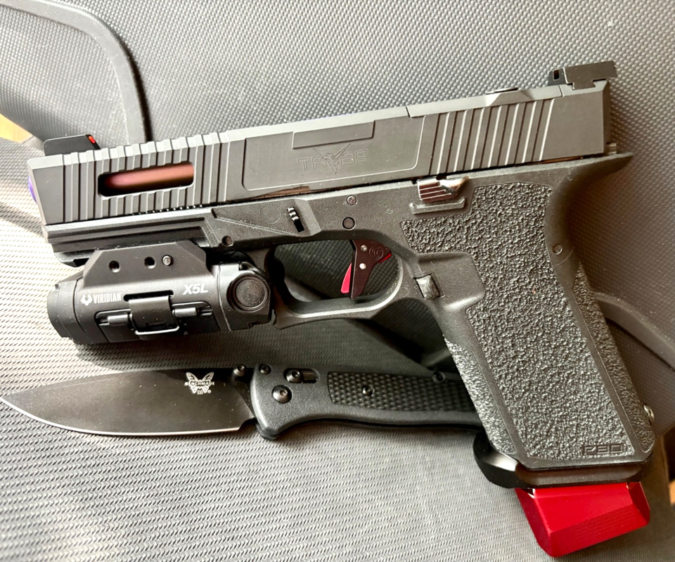 Glock 17 Gen 3 Slide Leupold DPP Optics Cut Complete G17 Upper w/ FREE ...