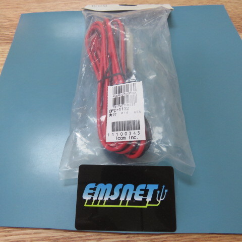 ICOM OPC1132 (V8000/2720H/F121) Qty of 1 per Lot POWER CABLE DC 2 POS ...