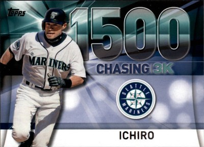 2016 Topps Chasing 3000 #3000-15 Ichiro | eBay