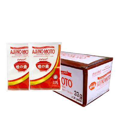 FREE SHIPPING-MSG Original Ajinomoto Halal Food Seasoning 33G x 5 ...