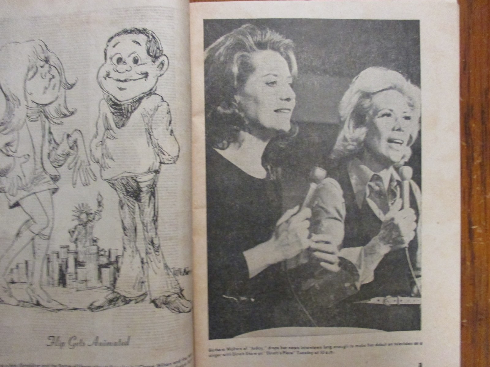 1972 Lancaster Pa TV Magaz(SNOOPY/WOODSTOCK/NEIL SIMON/JILL SHIPSTAD ...