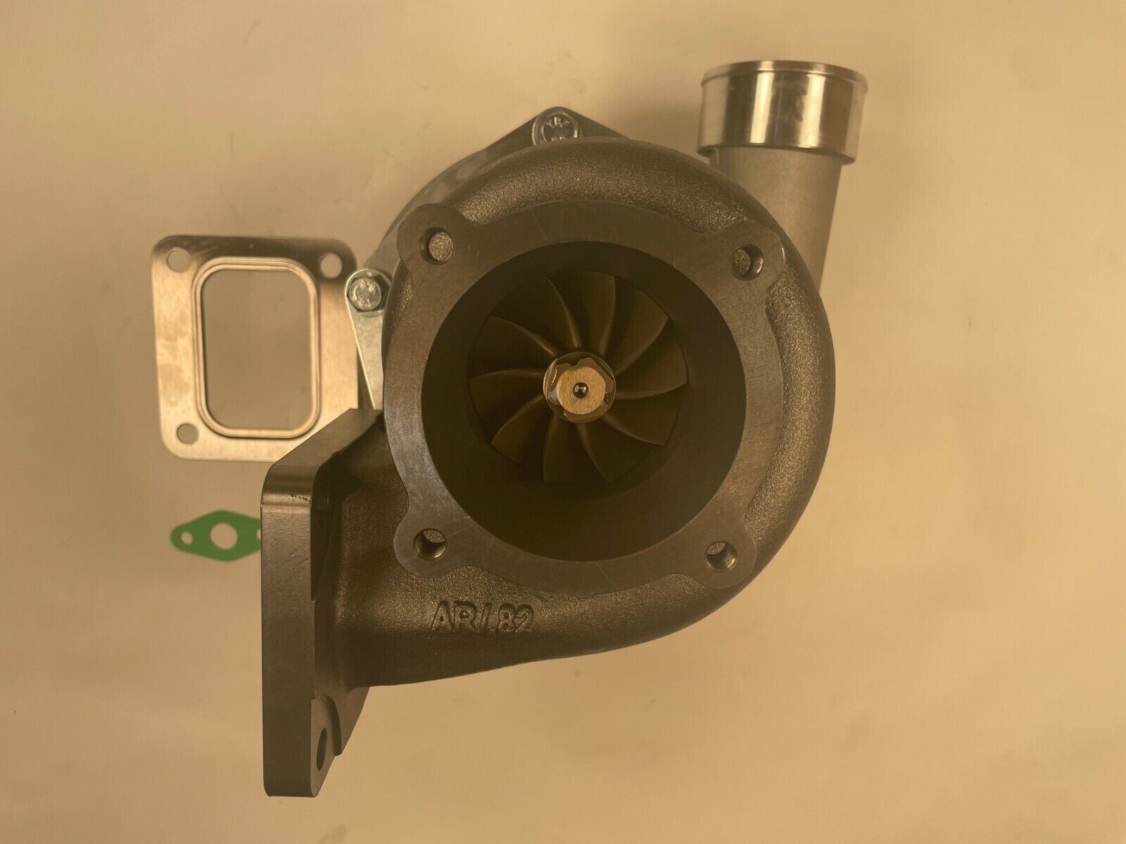 Fit GTX3582R GT35 A/R.70 Cold A/R.82 T4 4 Bolt Dual Ball Bearing Turbo ...