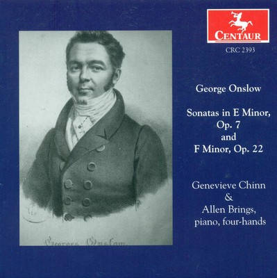 Onslow,George / Chin - Stas in E minor Op 7 & F minor Op 22 [Used Very ...