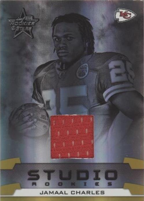 2008 Leaf Rookies & Stars - Studio Rookies Jamaal Charles #SR-17 ...