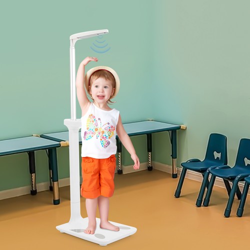 Physician Medical Body Weight Scale 440lb Capacity Measure Height ...