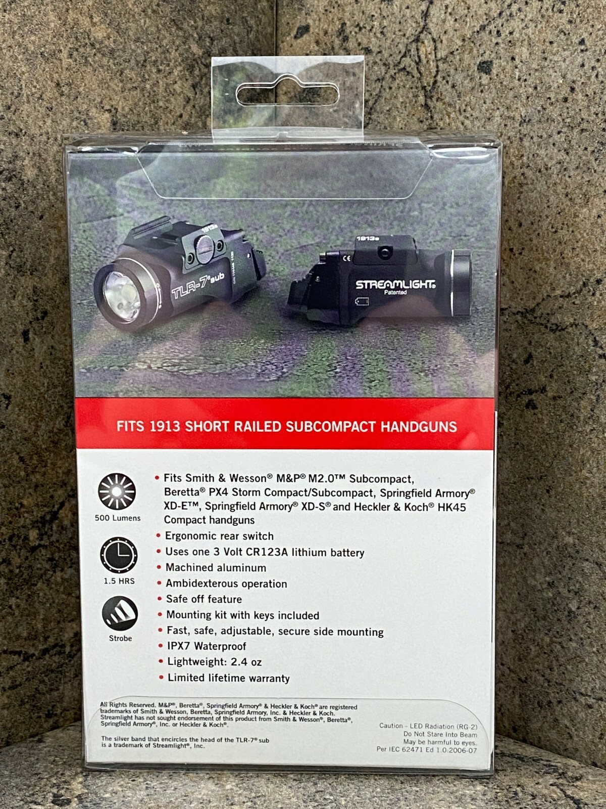 Streamlight+69402+Tlr-7+Sub+Tactical+Light+500+Lumen+Black for sale ...