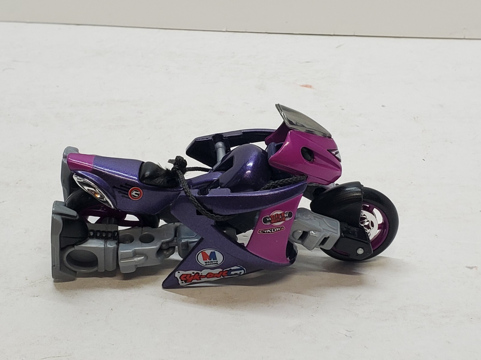 Maisto Cyk-One Cykons Transforming Motorcycle Figure Toy Loose | eBay