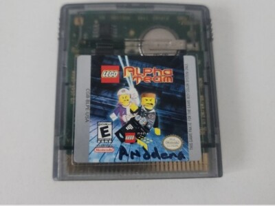 LEGO Alpha Team (Nintendo Game Boy Color, 2000) GBC Cart Only Nice ...