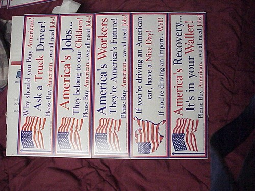 Buy American - America First Bumper Stickers * 18 pack * 18 Different ...