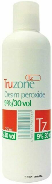 Truzone 250ml Cream Peroxide 9% 30 Volume for Better Mixability for ...