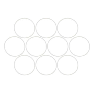 10Pcs Silicone O-Rings, 40mm OD, 36.4mm ID, 1.8mm Width, Seal Gasket ...