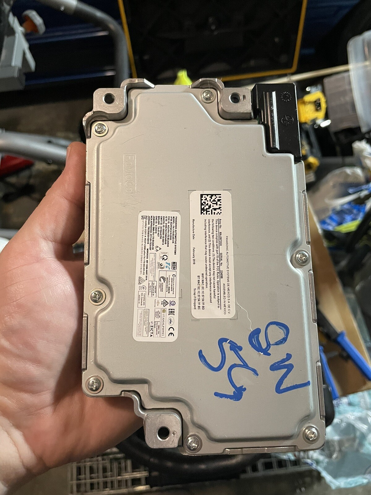 16-2019 Ford Fiesta Sync 3 SATELITE Radio Screen APIM Module Voice ...