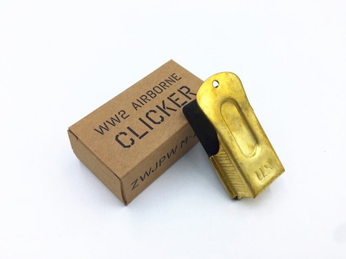 WW2 US Army Airborne CRICKET CLICKER American D-Day Normandy Landing ...