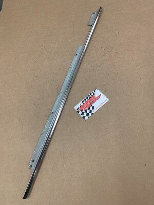 Mopar A Body Upper Door Panel Chrome Trim RH Rear 1967 - 1971 Dodge ...