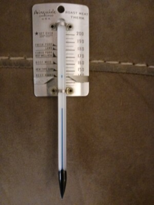 Vintage Airguide Chicago Roast Meat Thermometer | eBay